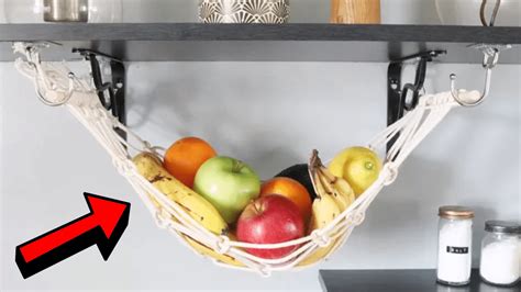 Easy DIY Fruit Storage Hammock Tutorial DIY Joy