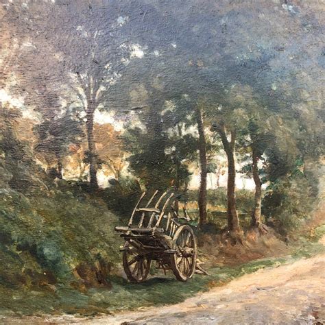 Proantic Guillaume Edouard Dubufe 1853 1909 Oil On Wood Landsca