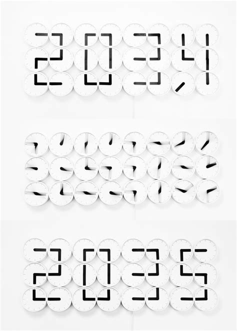 Digital Analog Dynamic Clock Design Designs And Ideas On Dornob