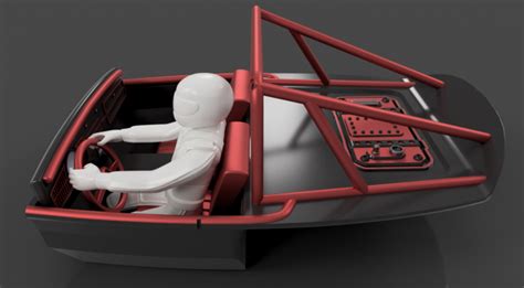STL DIY 3DP Tamiya Bug Body Interior