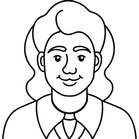 Premium Vector Outline Drawing