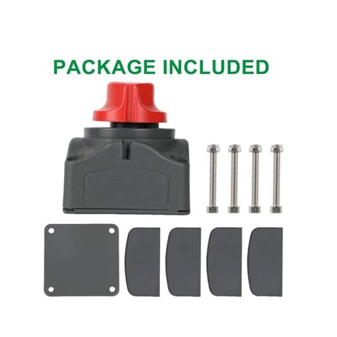275a 12v 48v High Current Battery Isolating Switch Campervan Builders