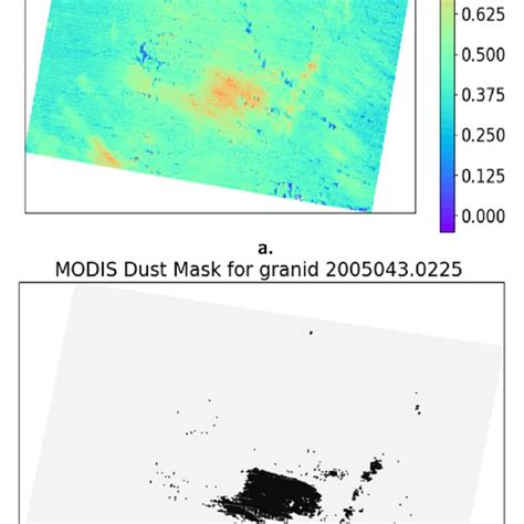 Illustration Of Nighttime Saharan Dust From Aqua Modis Scene On Download Scientific Diagram