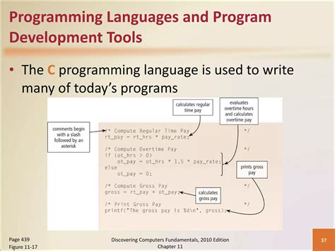 Information System Development And Programming Language Ppt