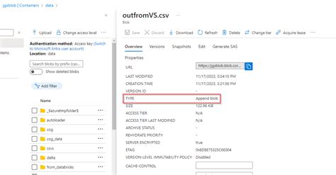 Azure Data Factory Batch Service Python Unable To Append Blob With