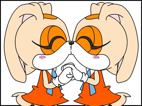Sonic X Tails And Cream Kiss Sonic X Tails And Cream Kiss