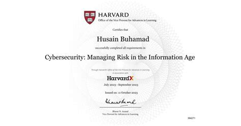 Hussain Buhamad On Linkedin Cybersecurity Managing Risk In The Information Age • Husain Buhamad