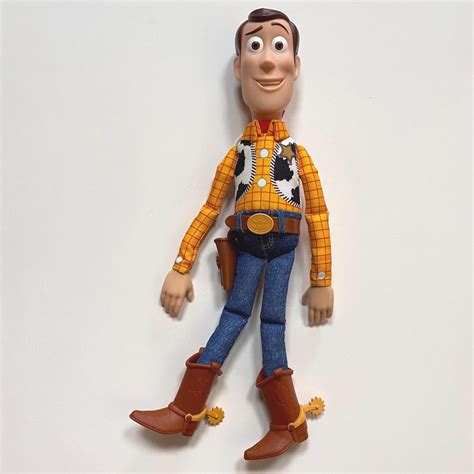 Toy Story Talking Sheriff Woody Doll With Pull String Etsy