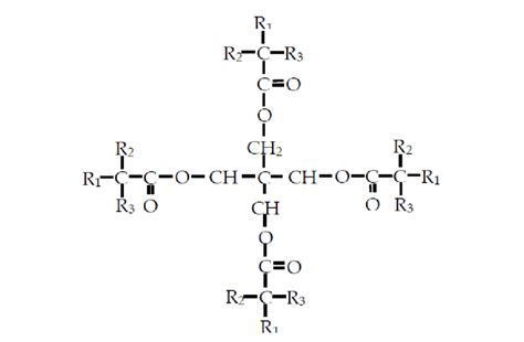 Synthetic Ester Structure Download Scientific Diagram