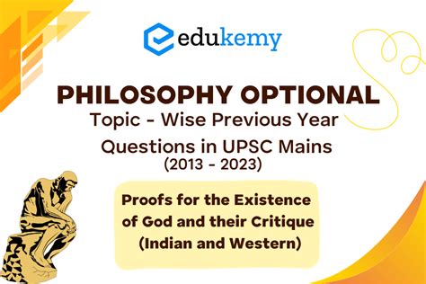 Philosophy Optional Topic Wise Previous Year Questions In UPSC Mains
