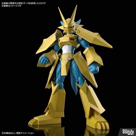 Bandai Digimon Adventure Figure Rise Standard Magnamon Model Kit Sugo Toys Action Figures