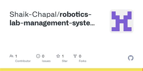 Github Shaik Chapalrobotics Lab Management System Fronted