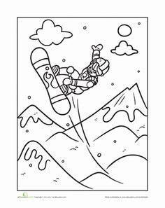 Extreme Sports Coloring Pages At Getdrawings Free Download