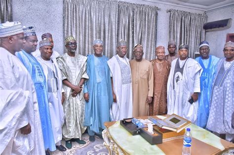 Atiku Okowa Others Hit Kano For Ibrahim Shekarau Photos Pm News