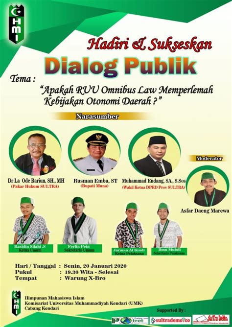 Bahas Omnibus Law Hmi Komisariat Umk Bakal Gelar Dialog Publik