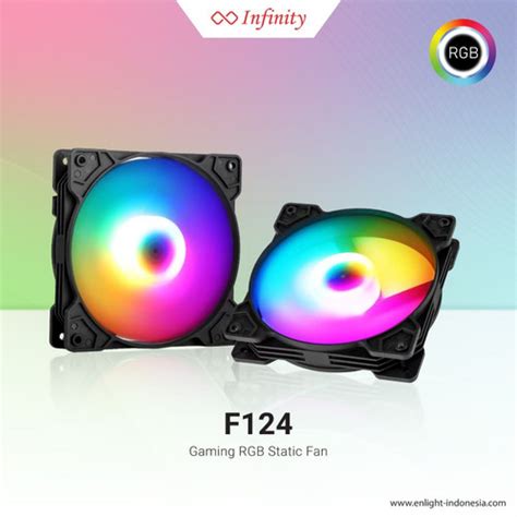 Jual Fan Casing Enlight Infinity F124 Rgb 12cm Fan Casing Infinity