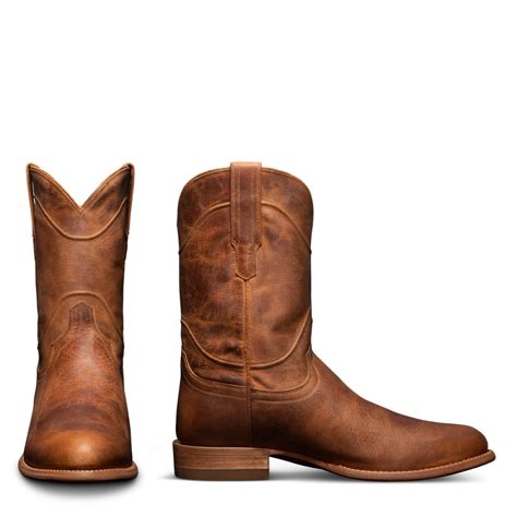 The Earl In Scotch Goat Mens Roper Boot Tecovas