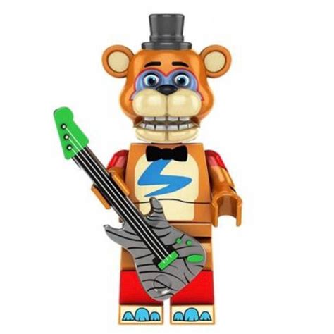Boneco Blocos De Montar Super Freddy Five Nights At Freddys Submarino