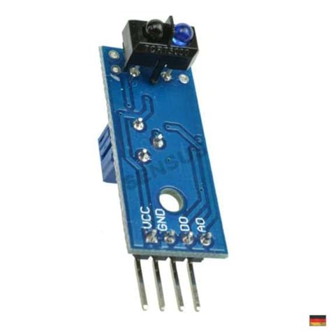Reflektierende Lichtschranke Tcrt Optisch Sensor Modul Arduino Raspberry Makershop De