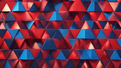 Premium Photo A Colorful Background With A Blue And Red Triangle Pattern