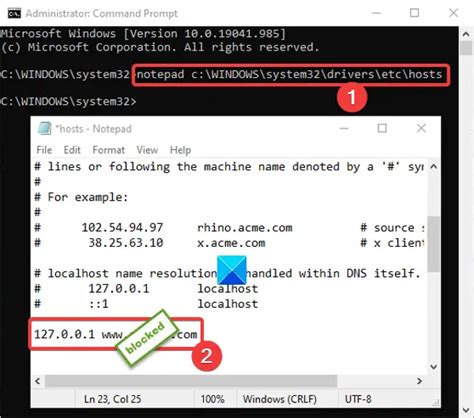 how to block a website in microsoft edge on windows 11 10
