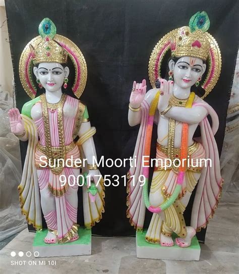 Radha Krishna Moorti At ₹ 61000piece Marble Radha Krishna Statue In