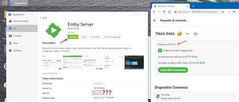 Emby Server Update Suggested On Terramaster F2 210 Os Terramaster Nas Emby Community