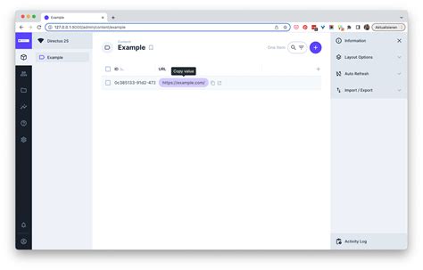github utomic media directus extension field actions add advanced