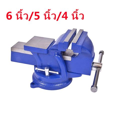 ปากกาจับชิ้นงาน 4นิ้ว 5นิ้ว 6นิ้ว ปากกาจับชิ้นงาน ปากกาจับงาน ฐานหมุน