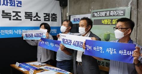 강이 아프면 사람도 아프다 치매 유발 물질 검출 낙동강의 복수