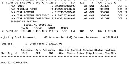 Error 4966 Minimum Time Increment Reached Analysis Aborted Altair Community