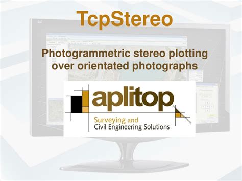 Ppt Stereo Photogrammetric Plotting Software Powerpoint Presentation