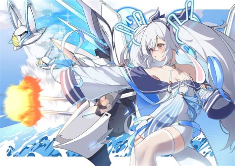 Laffey And Laffey Ii Azur Lane Drawn By Marimo Daifuku Danbooru