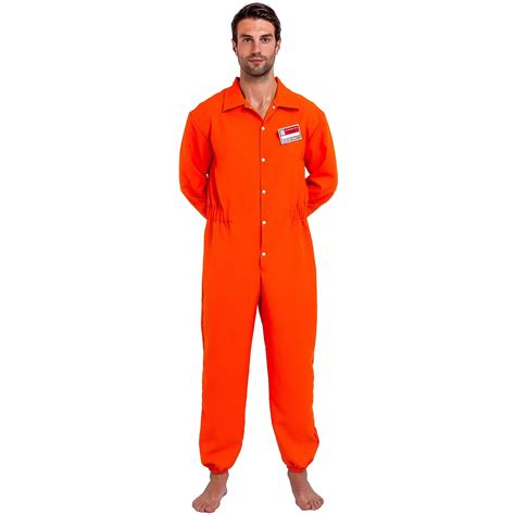 Free Shipping Spooktacular Creations Prisoner Jumpsuit Orange Prison