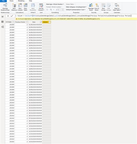 solved create a calculated column to show the minimum dat