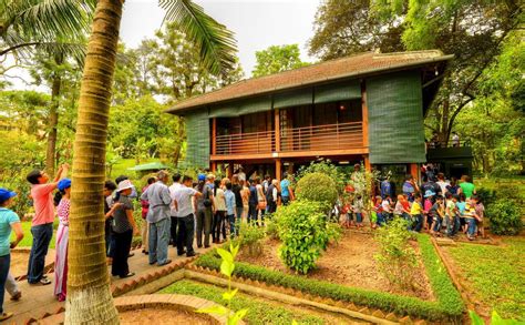 Ho Chi Minh Stilt House In Hanoi Vietnam