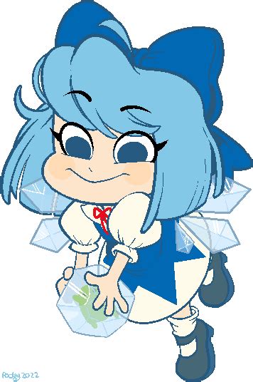 Chibi Cirno Drawn By Me Rtouhou Chibi Cirno Drawn By Me Rtouhou