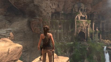 Cave Lara Croft Tomb Raider Mythology Formation Screenshot