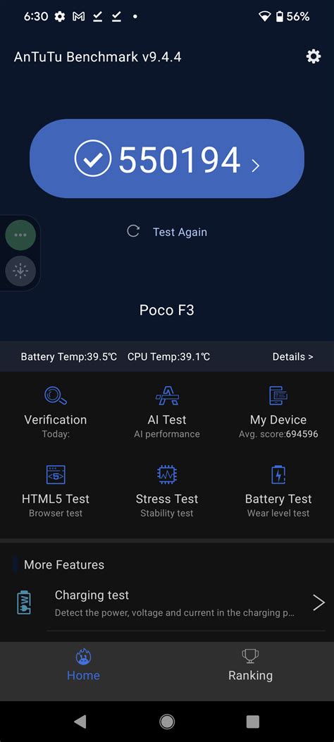 Any Idea Why Score Is Only 550k R PocoPhones