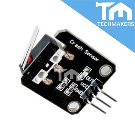 Crash Sensor Limit Switch Module Diy Arduino Touch Techmakers Shopee