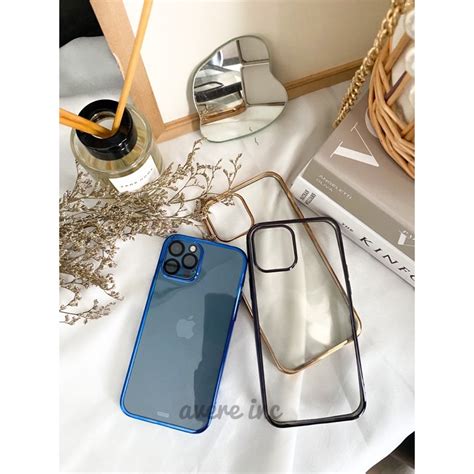 Jual Soft Case Ip 13 Mini 13 13 Pro 13 Pro Max 12 12 Pro 12 Pro Max Plating List Chrome Gold New
