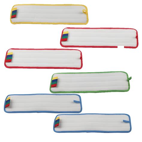 Acdanc 6pcs Steam Mop Pads Color Coded Design For Hygiene Separation