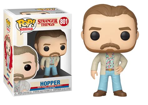 Figurka Hopper Z Serii Stranger Things Funko Pop Vinyl Telewizja POPVINYL PL