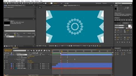 Adobe After Effect Tutorial Poradnik Repeater Trim Path Intro