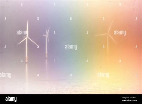 Gwynt Y Môr Sea Wind 576 Megawatt Mw Offshore Wind Farm Located Off