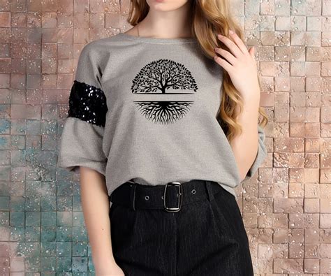 Split Tree Monogram SVG Split Monogram Tree Of Life SVG Cut File Split Monogram Svg Family