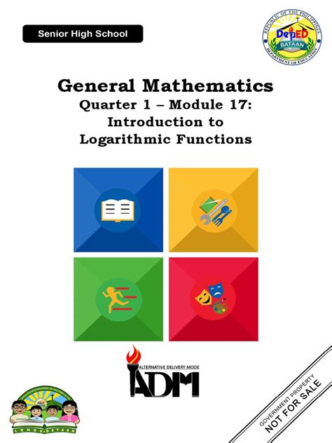 Genmath11 Q1 Mod17 Kdoctolero Pdf Logarithm Learning