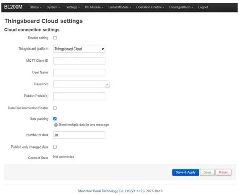 Bliiot Bl206 Distributed Distributed Input Output Ethernet User Manual