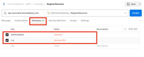 Getting Started With Grpc Using Postman Robotics Toolkit Documentation