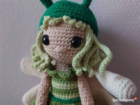 Lalka elf amigurumi maskotka handmade Wrocław Sprzedajemy pl